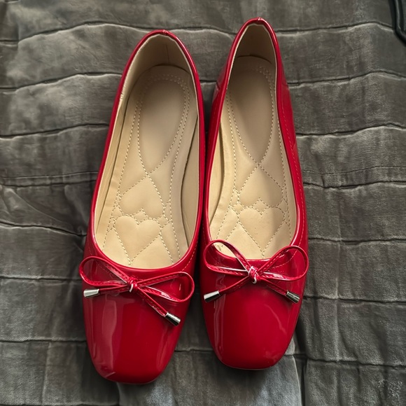 SHEIN | Shoes | Red Flats | Poshmark